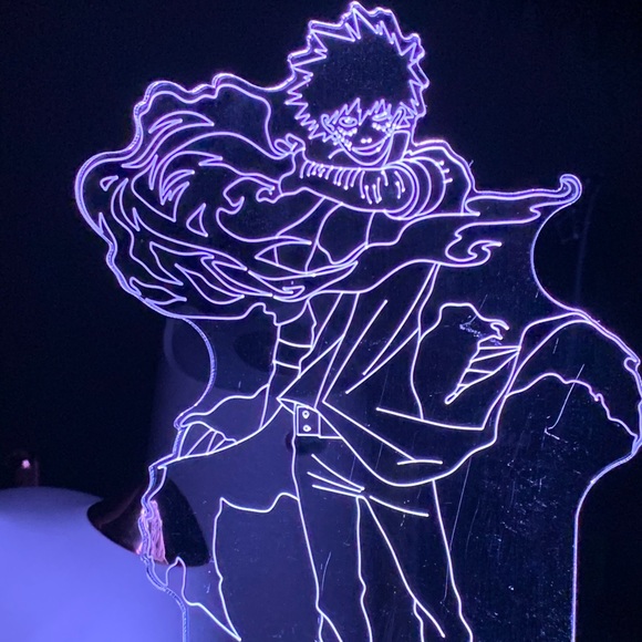 Other | My Hero Academia Dabi Led Light | Poshmark